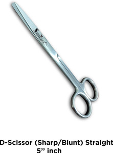 Surgifact Scissor (Sharp/Blunt) 5'' inch Straight Straight Dissecting ...