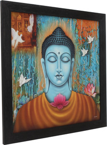 TS NANDA Lord Buddha Religious Frame Price in India - Buy TS NANDA Lord ...