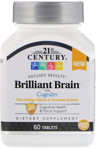 21st Century Brilliant Brain, 60 Tablets Price in India - Buy 21st ...