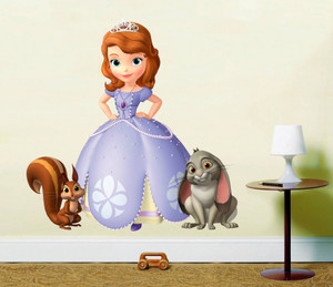 indra graphics 38 cm princess sofia Self Adhesive Sticker Price in ...