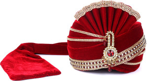 PAGDI Self Design, Embroidered Pagri Price in India - Buy PAGDI Self ...