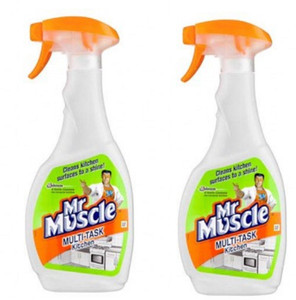Mr Muscle Multi Task Kitchen Cleaner - 500 ml (Pack of 2) yhg791 ...