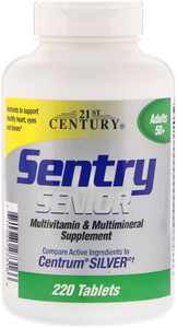 21st Century Sentry Senior, Multivitamin & Multimineral Supplement ...