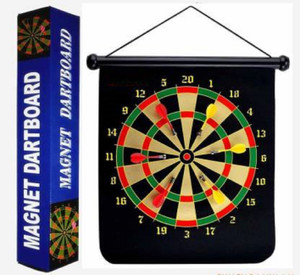 Krypton Magnetic Magnet Reversible Dart Board Two-Sides Party & Fun ...