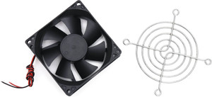 Electronic Spices DC 12V Cooling Fan for PC Case, CPU Cooler Radiator ...