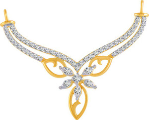 PC Chandra Jewellers DIAMOND TANMANIA 18kt Yellow Gold Pendant Price in ...