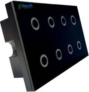 IFITech 8 Gang Smart Home Automation Touch Switch, WiFi Control Switch ...