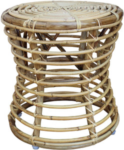 Chennai Chairs Rattan Designer Round Multi-Purpose Cane Moda/Stool ...