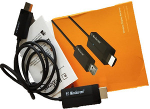 aneyev Wireless Screencast Wireless Display Receiver USB Cable, Laptop ...