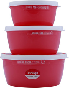 FLAMINGO Plastic Fridge Container - 2.5 L Price in India - Buy FLAMINGO ...