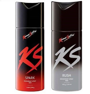 KS SPARK and RUSH DEO Deodorant Spray - For Men - Price in India, Buy ...