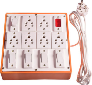 RUHAILA 6 -FIVE PIN 6 AMP SOCKET EXTENSION BOX WITH 5 ON/OFF BUTTON ...