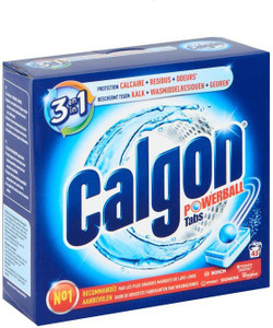 Calgon Tablets 3-in-1 Water Softener Limescale Prevention Detergent ...