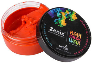 zenix Hair Styling Color Wax For Strong Hold And Volume For Highlights ...