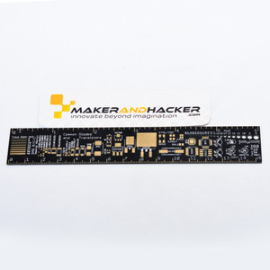 MAKER AND HACKER Adafruit PCB Ruler (One PCB to Rule the all SMD ...