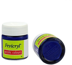 Flipkart.com | Pidilite Fevicryl Acrylic Colours Ultramarine Blue Set ...
