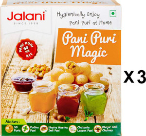 Jalani Pani Puri Magic 270g Box Each 810 g Price in India - Buy Jalani ...