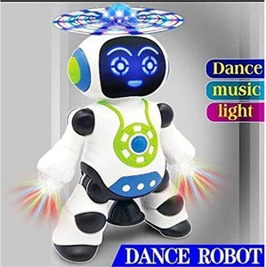 Quinergys ™Dancing Robot with Music, 3D Flashing Lights, Dancing ...