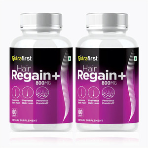 NutraFirst Hair Regain Plus Supplements 800mcg for Hair Growth Price in ...