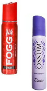 FOGG Body Spray Mobile Pack 25ml charm and ossume dsire 25ml deo 25ml ...