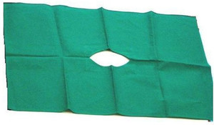 Agarwals OT Eye Sheet 28" * 28" Green Gown Hospital Scrub Price in ...