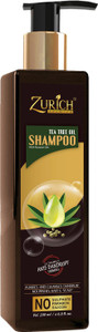 Zurich Tea Tree Oil Shampoo With Natural Anti-Dendruff Formula-Paraben ...