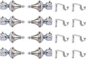 casagold Silver Rod Rail Bracket Metal Price in India - Buy casagold ...