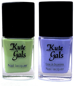 kute Gals NAIL POLISH 467-470 Green, Blue - Price in India, Buy kute ...