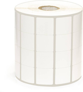 youlogic 25MMX25MM Barcode Label Self-adhesive Paper Label (White ...