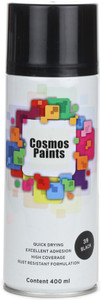 Cosmos Paints Black Spray Paint 400 ml Price in India - Buy Cosmos ...