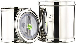 JVL Steel Grocery Container - 9.25 L Price in India - Buy JVL Steel ...
