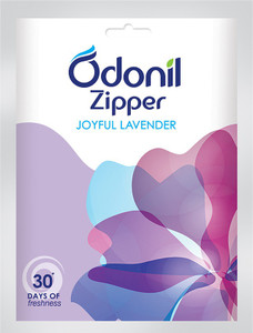 Odonil Zipper Bathroom Air Freshener Zipper Joyful Lavender | Instant ...