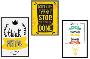 Motivational/Inspirational Posters for Study Room/Student/Office/Room ...