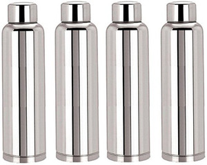 Sundry Stainless Steel 4 Pcs Fridge Water Bottle/Refrigerator Bottle of ...