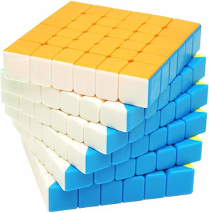 Authfort Educational Speed Cubes 2x2,3x3,4x4,5x5,6x6,7x7 set ...