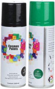 Cosmos Paints Green Spray Paint 200 ml Price in India - Buy Cosmos ...