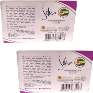 SILKA Avocado Oil Soap For Moisturizing And Nourishment(Pack OF 2 ...