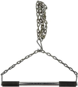 WOMS Pull Up Chain Rod (5 Feet Chain with From Grip) Pull-up Bar Chin ...