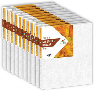 Flipkart.com | HomeStrap Canvas Board 2.5 x 3 Inch Cotton Medium Grain ...
