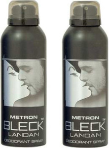 METRON BLACK LONDON PACK OF 2 NU Body Spray - For Men - Price in India ...