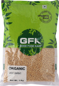 good food kart Organic Wheat (Sharbati) Whole Wheat Price in India ...