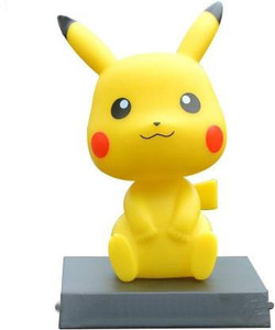 Creativefox Pokemon Pikachu Cute PVC Bobble Head Spring Dancing Doll ...