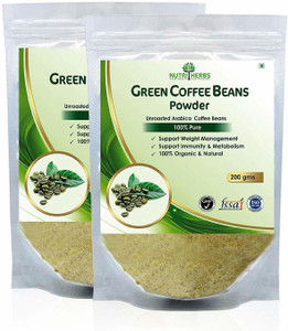Nutriherbs 100% Pure And Natural Green Coffee Beans Powder For Weight ...
