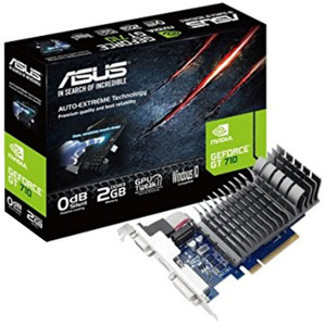 ASUS Passive Cooling DDR3 2 GB NVIDIA Chipset 64 bit 1800 MHz Graphics ...