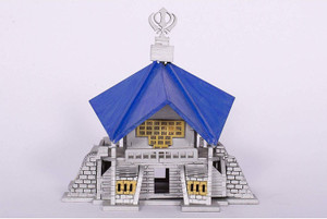 UTTARAKHAND BOX Good Carving 3D Hemkund Sahib Miniature… Solid Wood ...