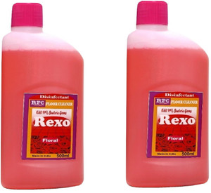 rexo DISINFECTANT FLOOR CLEANER FLORAL 500 ML (PACK OF 2) FRESH Price ...