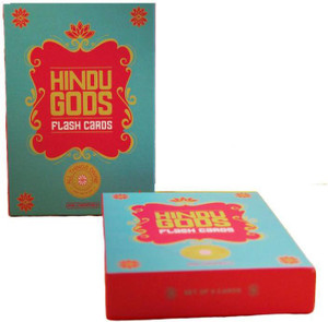 ALL THINGS DIVINE Multicolour Hindu Prominent God Flash Cards for Kids ...