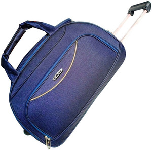 Arrivel (Expandable) Blue 20 Inch Duffel Trolley bag Duffel With Wheels ...