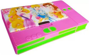 Flipkart.com | MAGIC Jumbo Pencil Box Disney Princesses Art Plastic ...