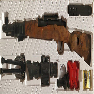 third eye enterprise Kar98k Model Pubg Theme Gun Toy for Kids ...
